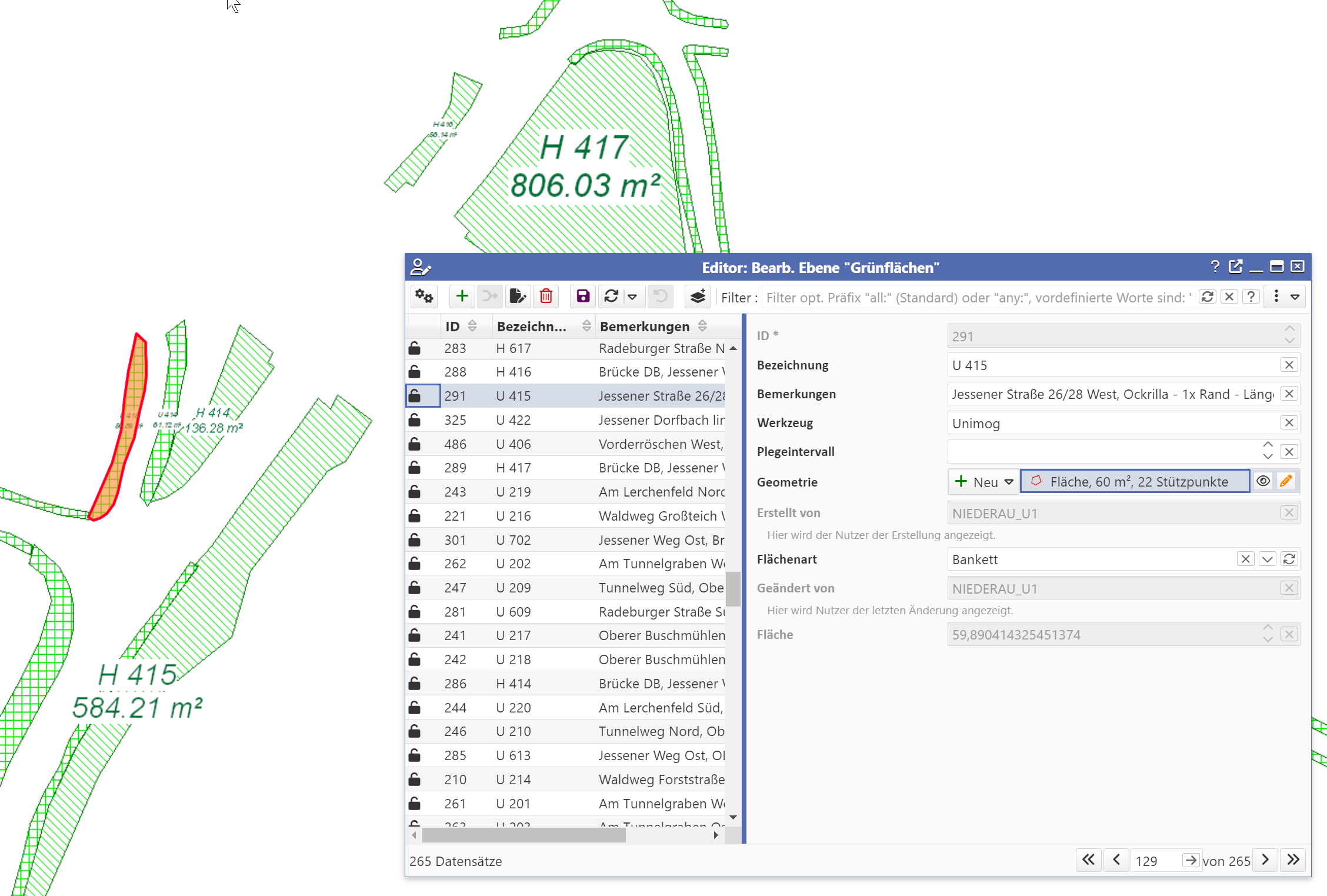 Verwaltungsaufgaben im GDD mit dem Geoeditor - Geonetz Datendienste
